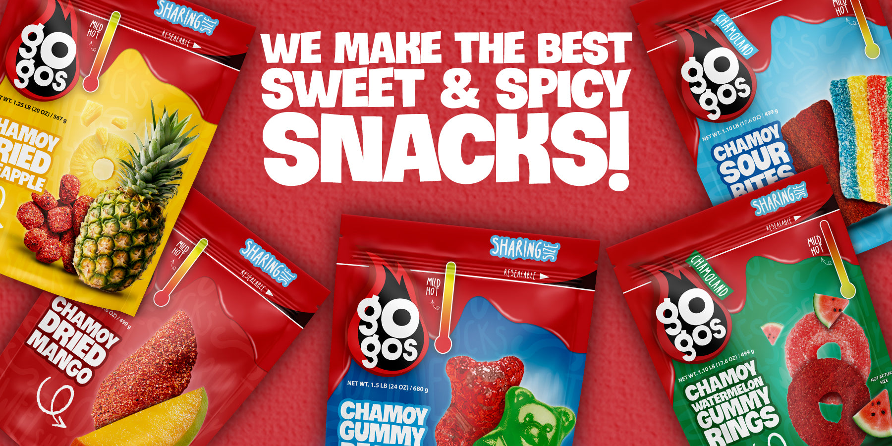 Gogos By Chamoland (Sweet & Spicy Snacks)